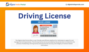Easily Apply for a Driving License - Digital India Portal