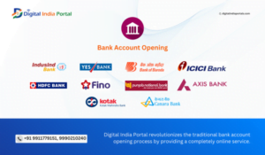 Easily Online Bank Account Opening - Digital India Portal